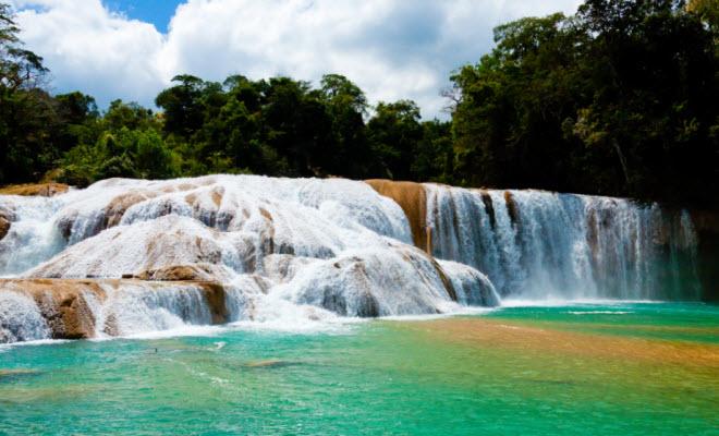 Cascadas De Agua Azul Chiapas - Información de Aire Libre en Chiapas